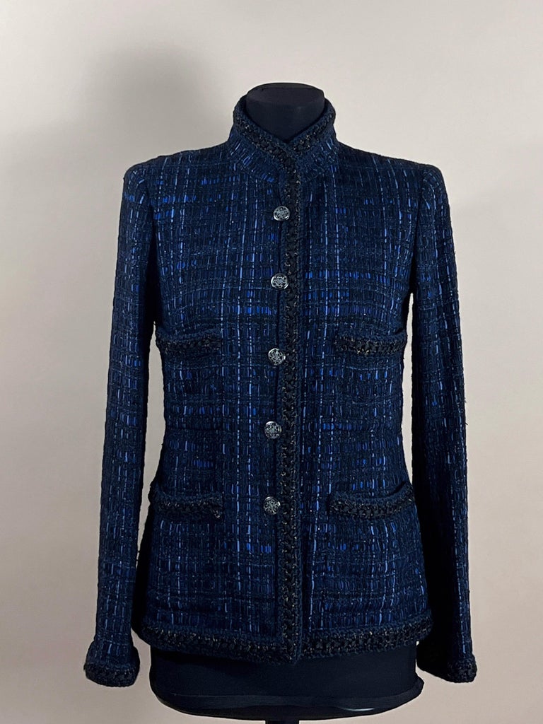 Chanel Shanghai Collection Ribbon Tweed Jacket, 2010 For Sale at 1stDibs