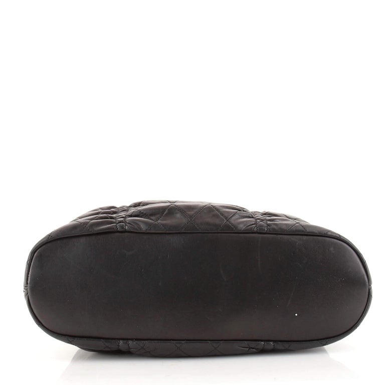 Chanel Sharpei Flap Shoulder Bag Quilted Leather Medium For Sale at 1stDibs
