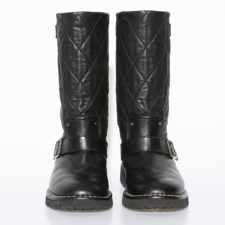 Chanel Biker Boot F/W 2013 at 1stDibs