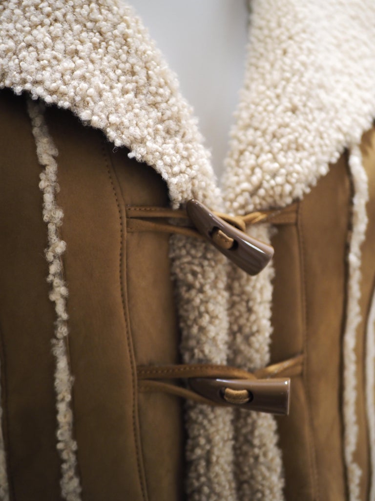 Chanel sheepskin jacket at 1stDibs