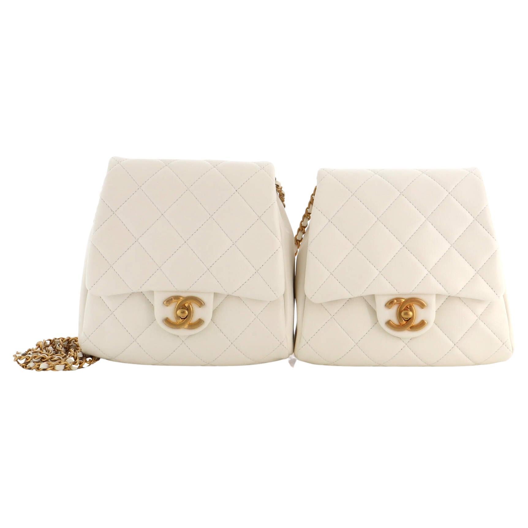 Chanel Side Bag - 445 For Sale on 1stDibs