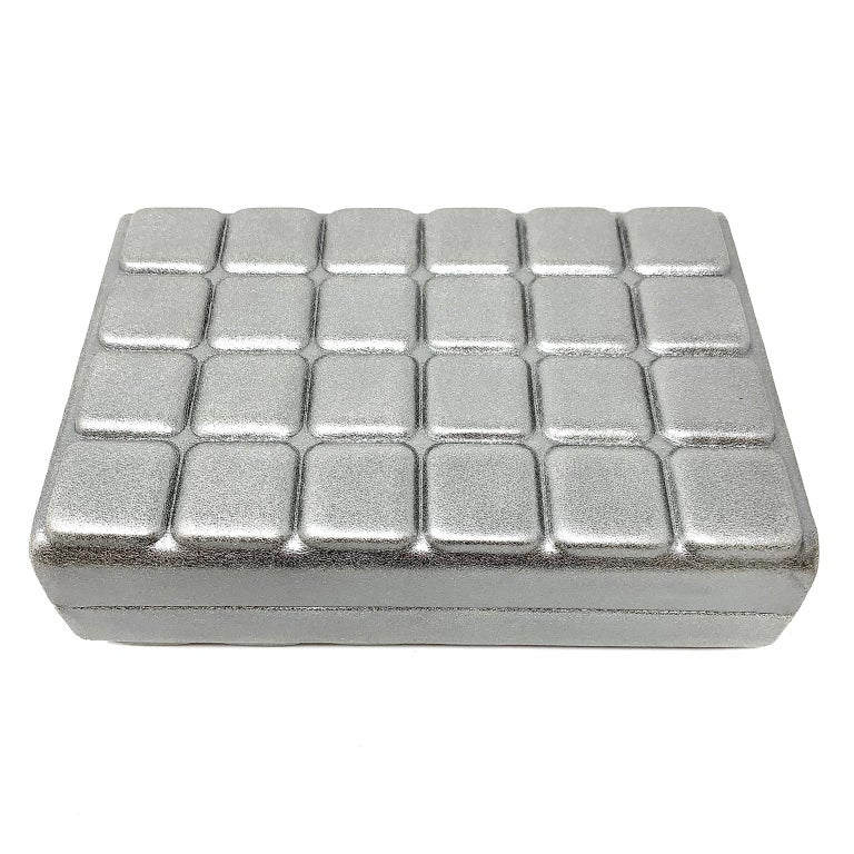 Chanel Silver Box Bag at 1stDibs