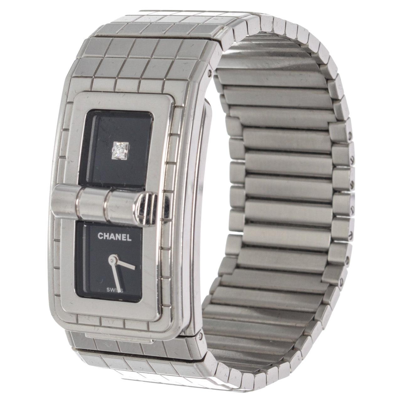 Chanel Vintage Watch "Acier Etanche" Wristwatch at 1stDibs | chanel ...