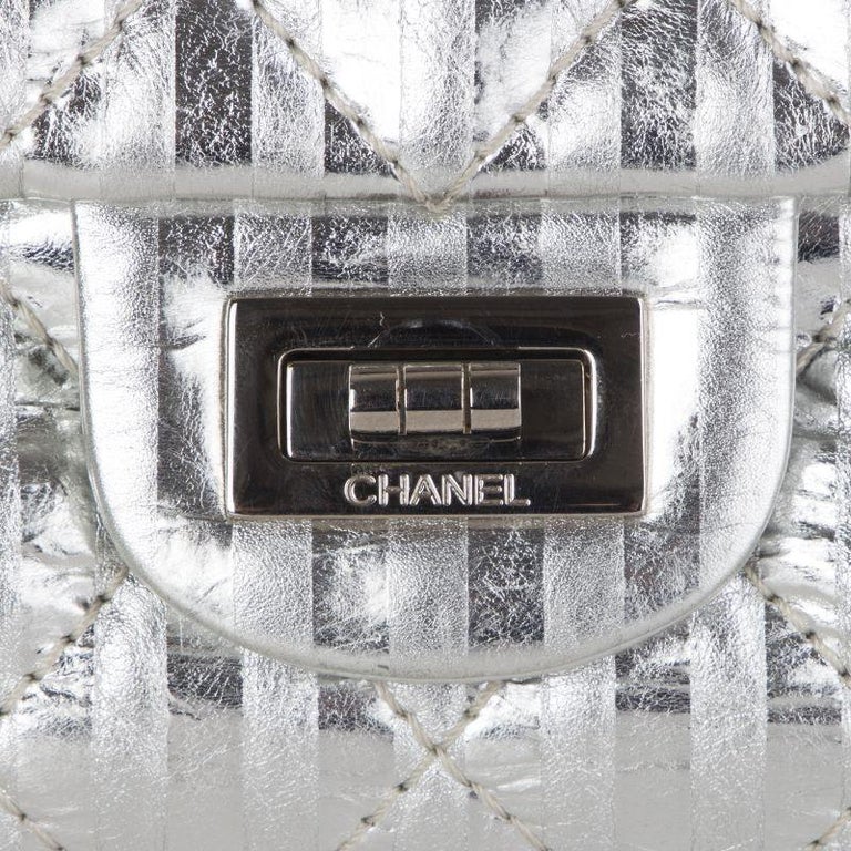 Chanel silver quilted leather 2.25 REISSUE LIMITED EDITION Flap ...