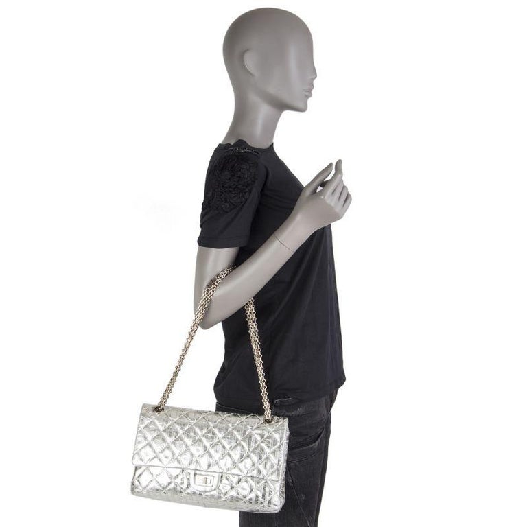 Chanel silver quilted leather 2.25 REISSUE LIMITED EDITION Flap ...