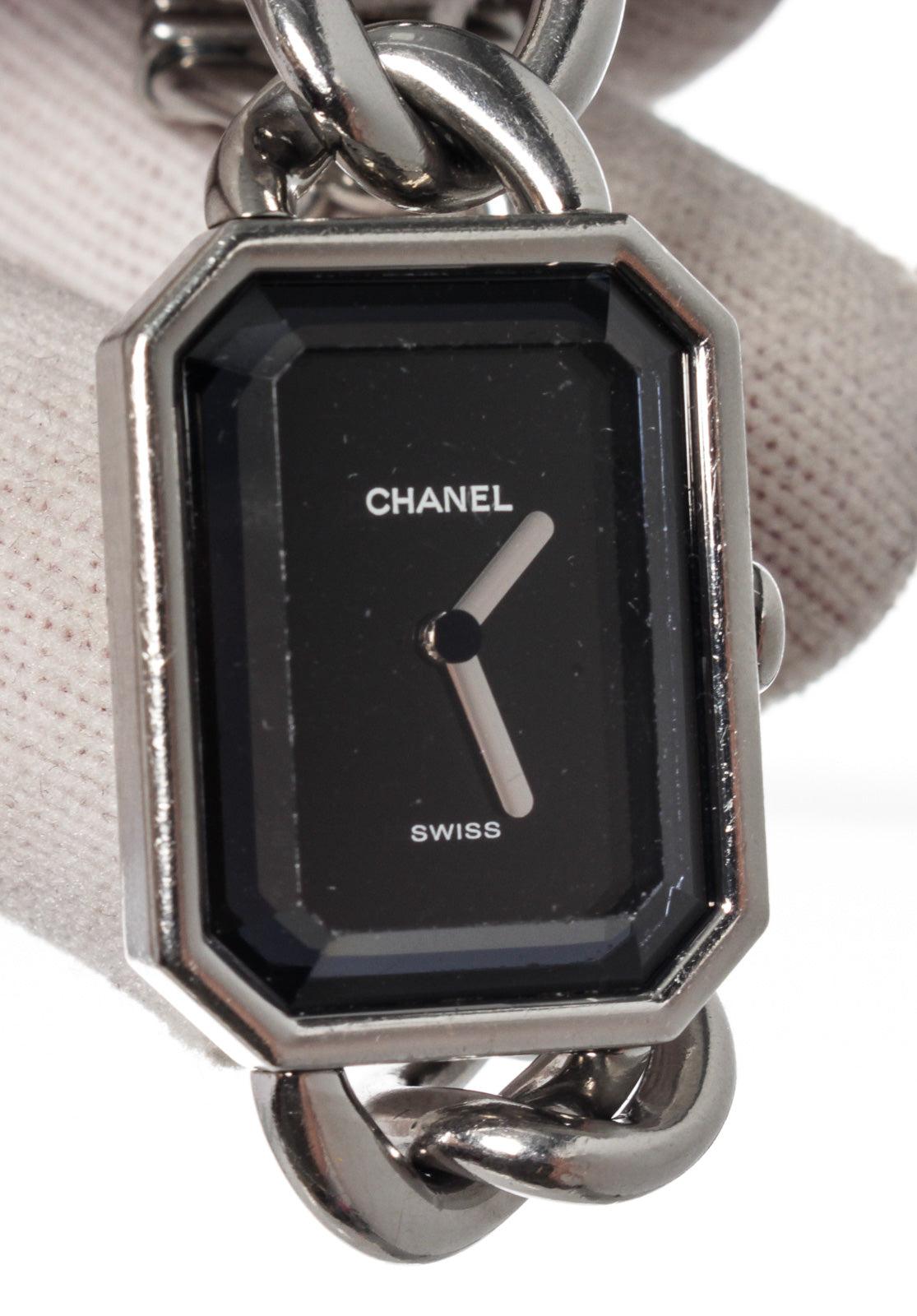 Chanel gold-plated and black PREMIERE Chain Watch at 1stDibs | chanel ...