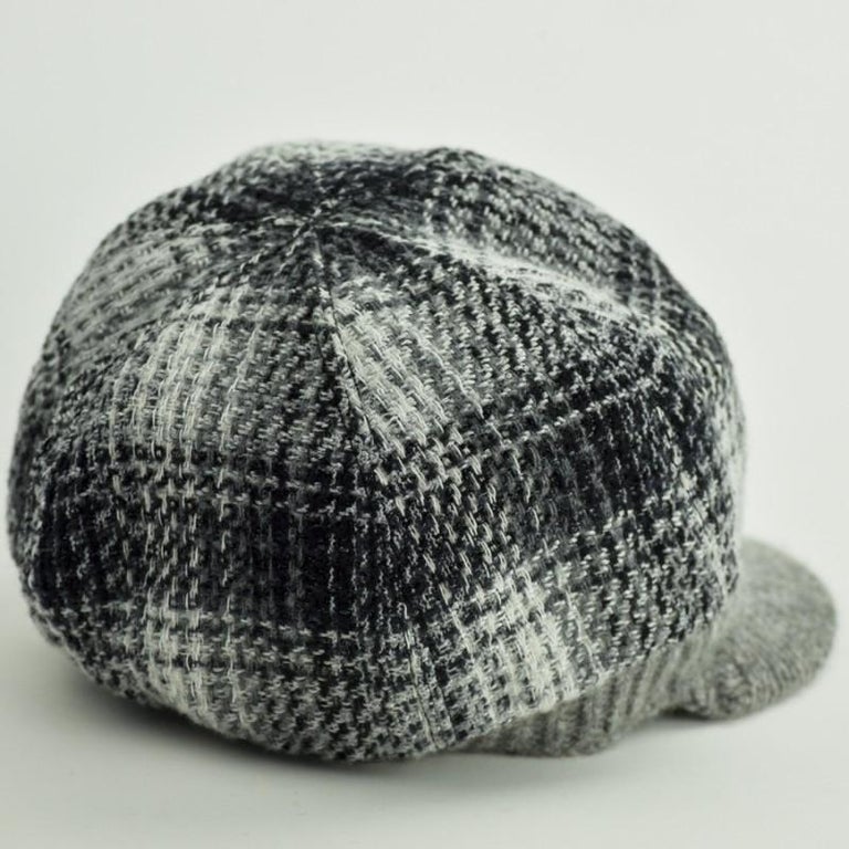 CHANEL Size 57 Cashmere Cap at 1stDibs | chanel bucket hat size, chanel ...