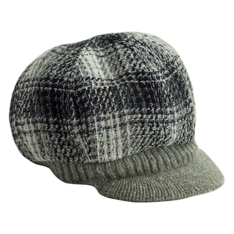 CHANEL Size 57 Cashmere Cap at 1stDibs | chanel bucket hat size, chanel ...