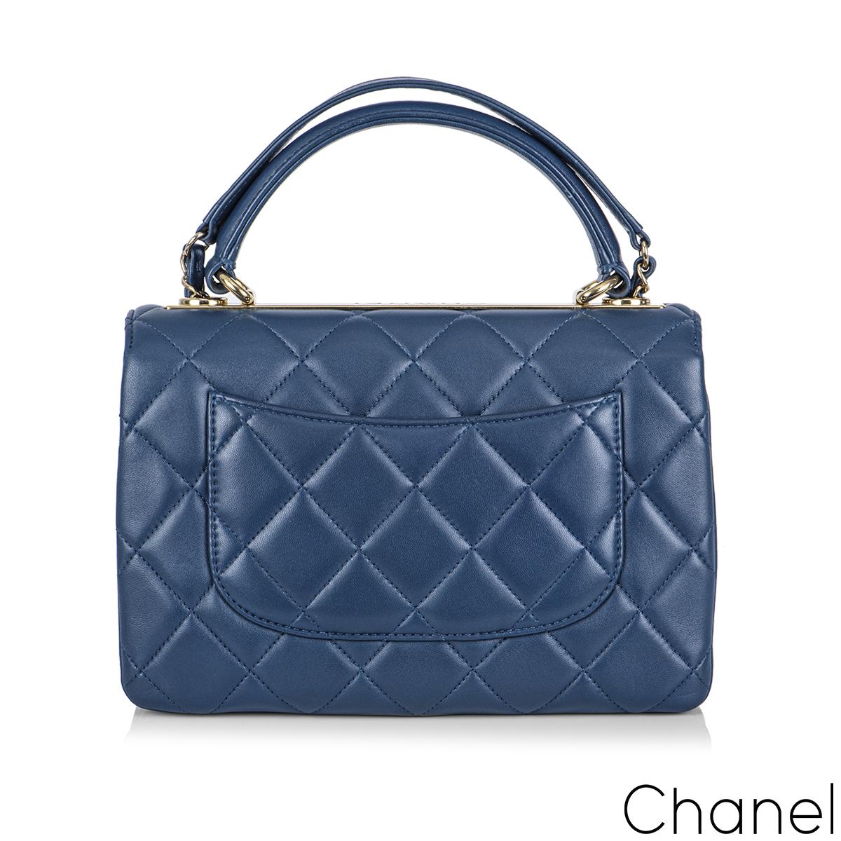 Chanel Small Blue Trendy CC Flap Bag at 1stDibs | chanel trendy cc blue ...