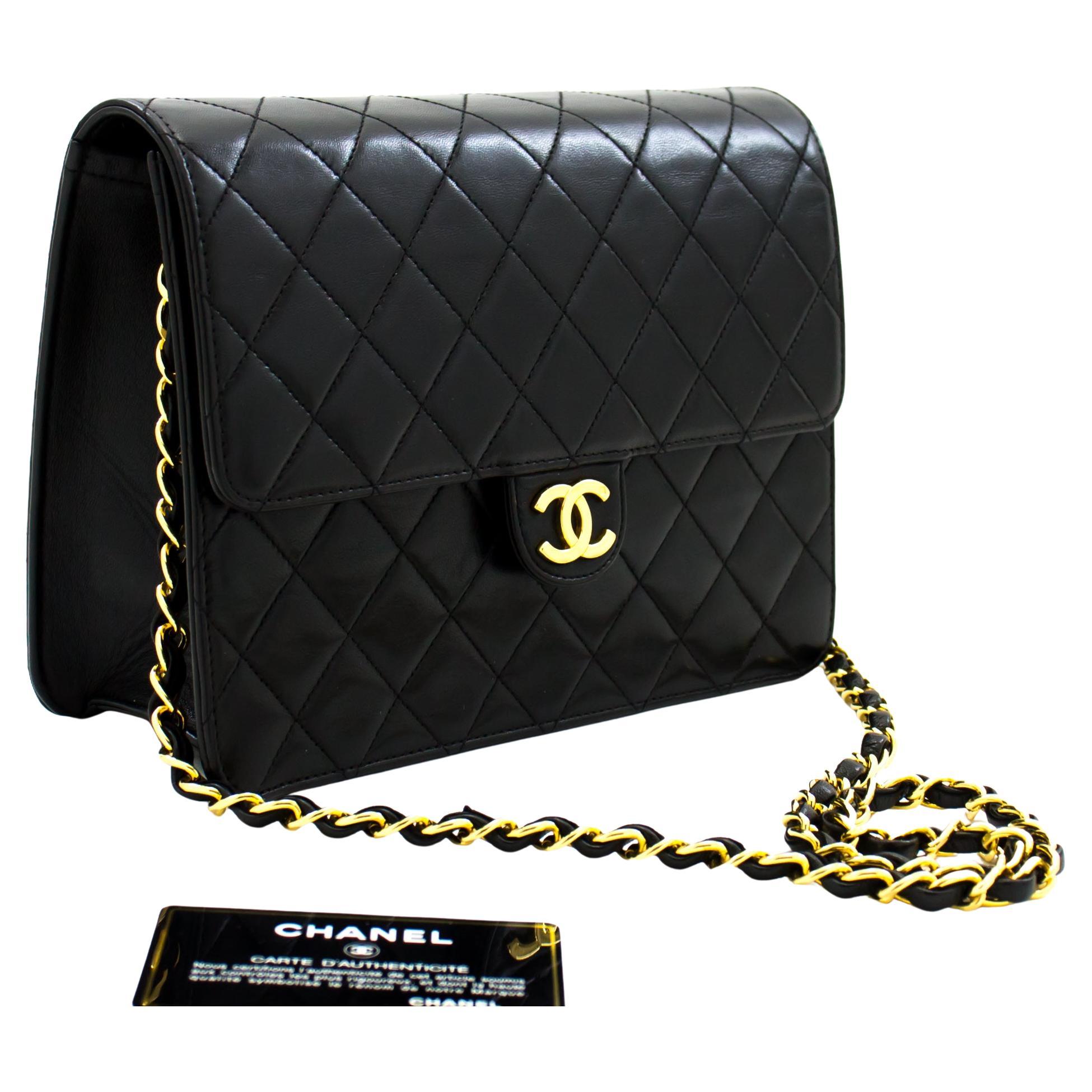 CHANEL Hot Pink Wallet On Chain WOC Double Zip Chain Shoulder Bag at ...