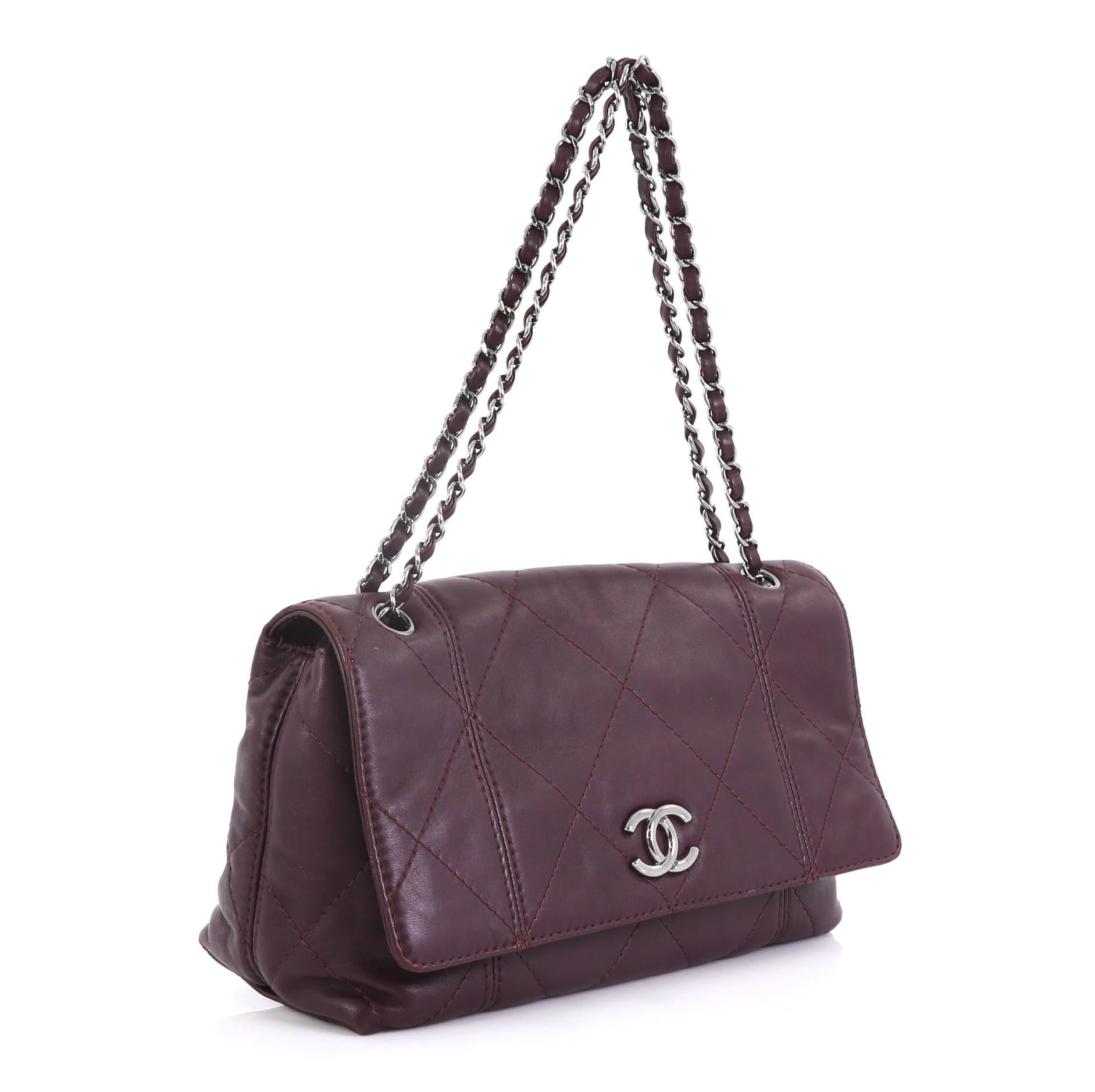 Chanel Soft Touch Flap Bag Quilted Lambskin Medium at 1stDibs | chanel ...