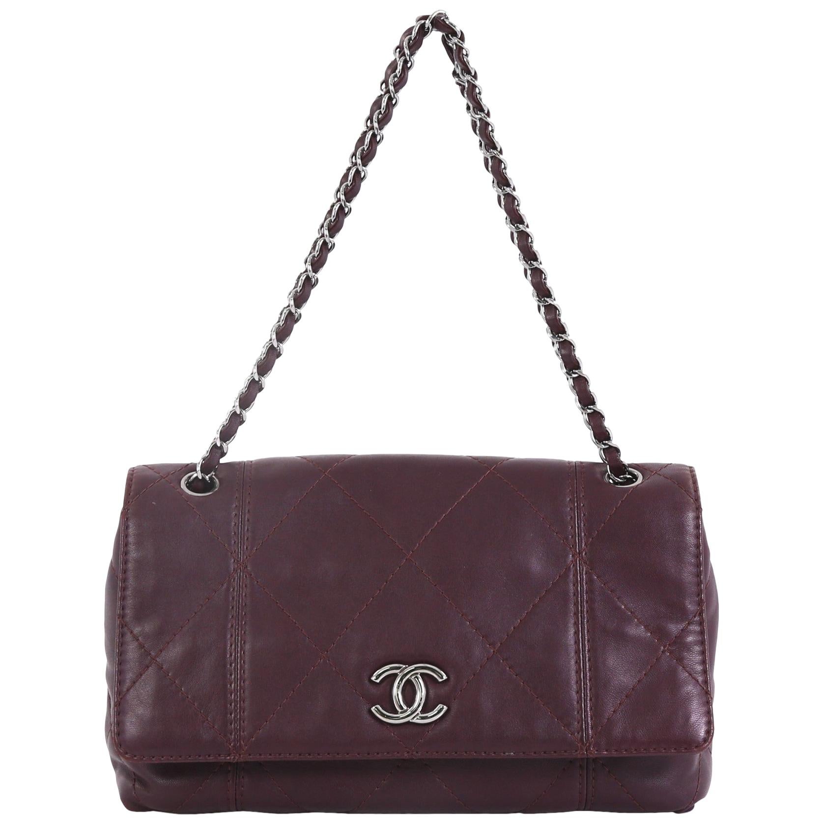 Chanel Soft Touch Flap Bag Quilted Lambskin Medium at 1stDibs | chanel ...