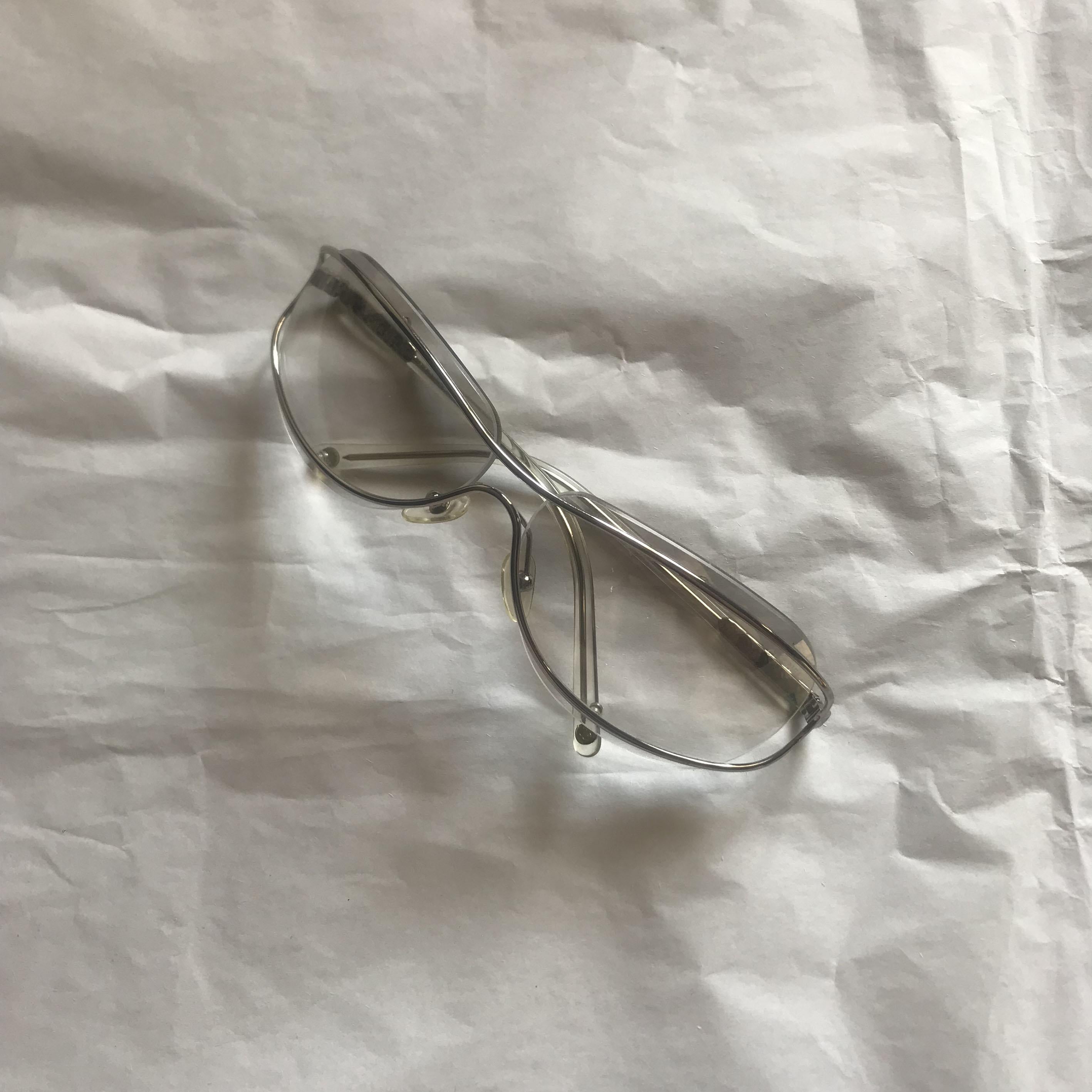 CHANEL SS2002 Metal Frame 4027 For Sale at 1stDibs