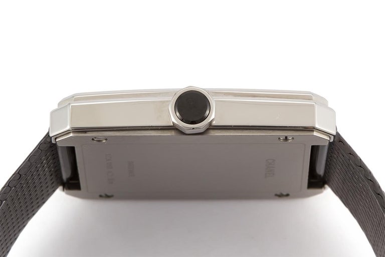 Chanel Stainless Steel Boyfriend Tweed Watch Medium with Diamonds H5318 ...