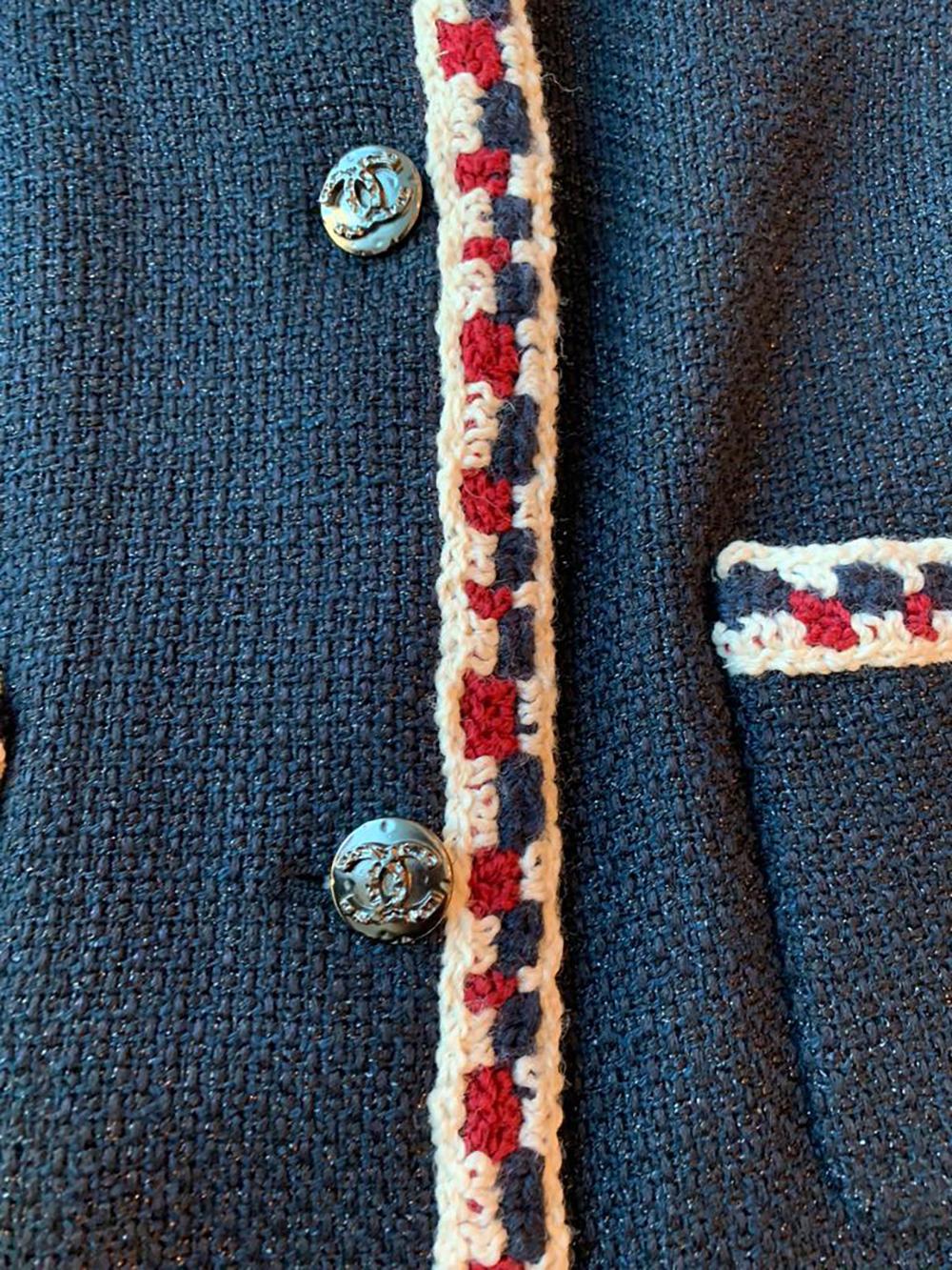 Chanel Statement LIttle Tweed Jacket For Sale at 1stDibs