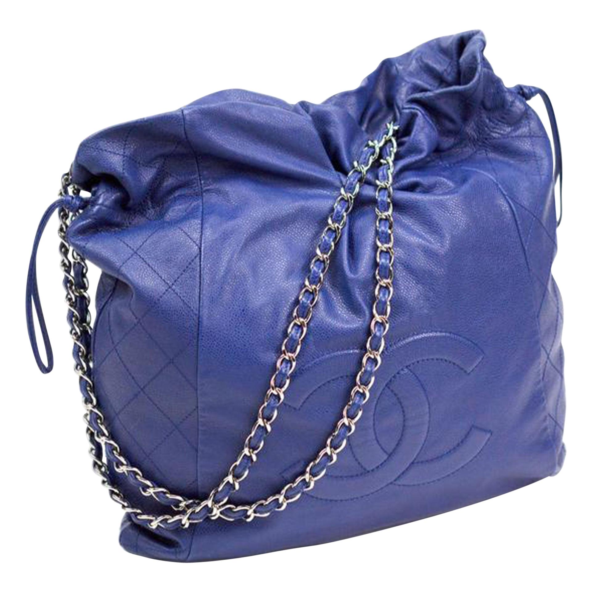 Chanel Lagoon Blue Aqua Quilted Patent Leather 2015 Plexiglass Boy ...