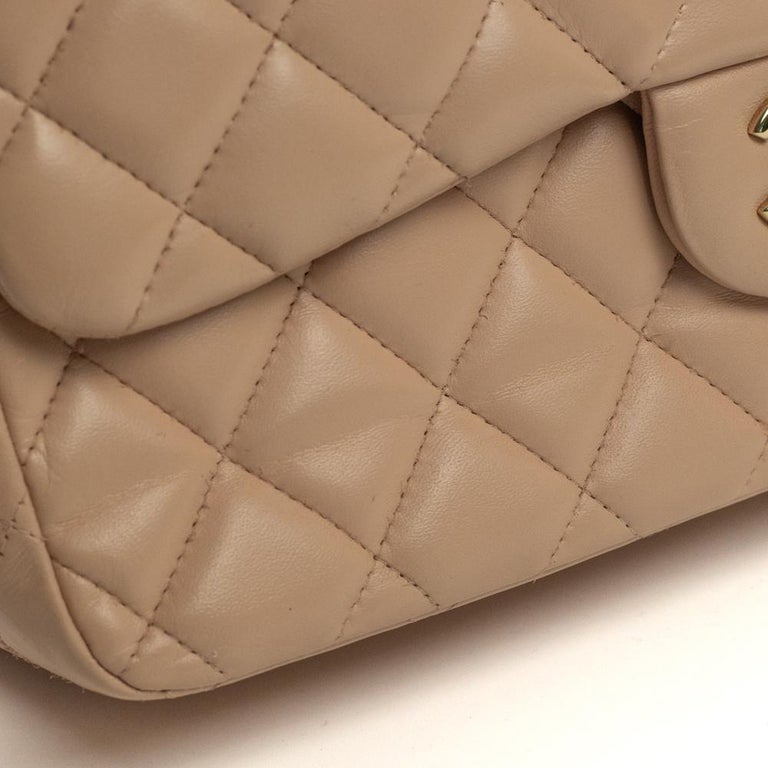 CHANEL, Timeless in beige leather at 1stDibs