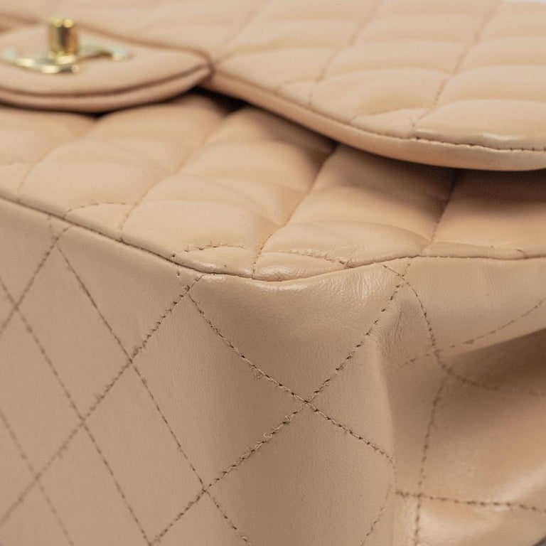CHANEL, Timeless in beige leather at 1stDibs
