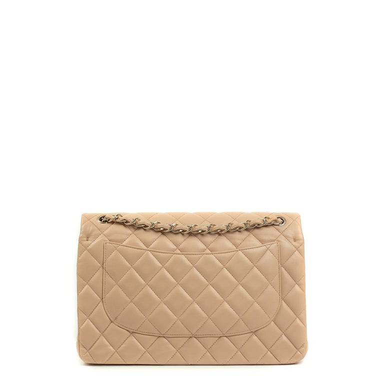 CHANEL, Timeless in beige leather at 1stDibs