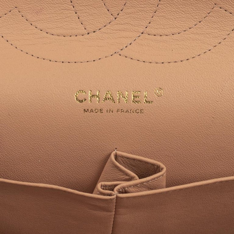 CHANEL, Timeless in beige leather at 1stDibs