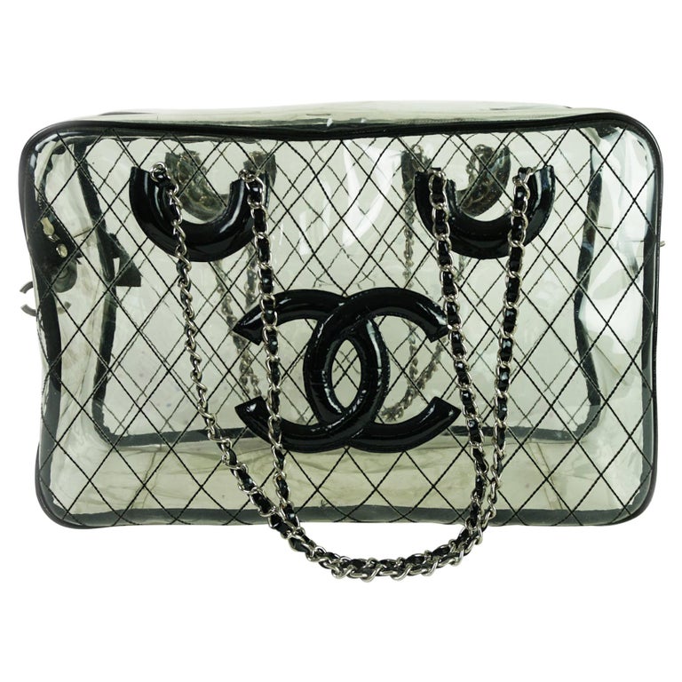 Chanel Timeless Limited Edition Vintage Naked Clear Handbag Transparent ...