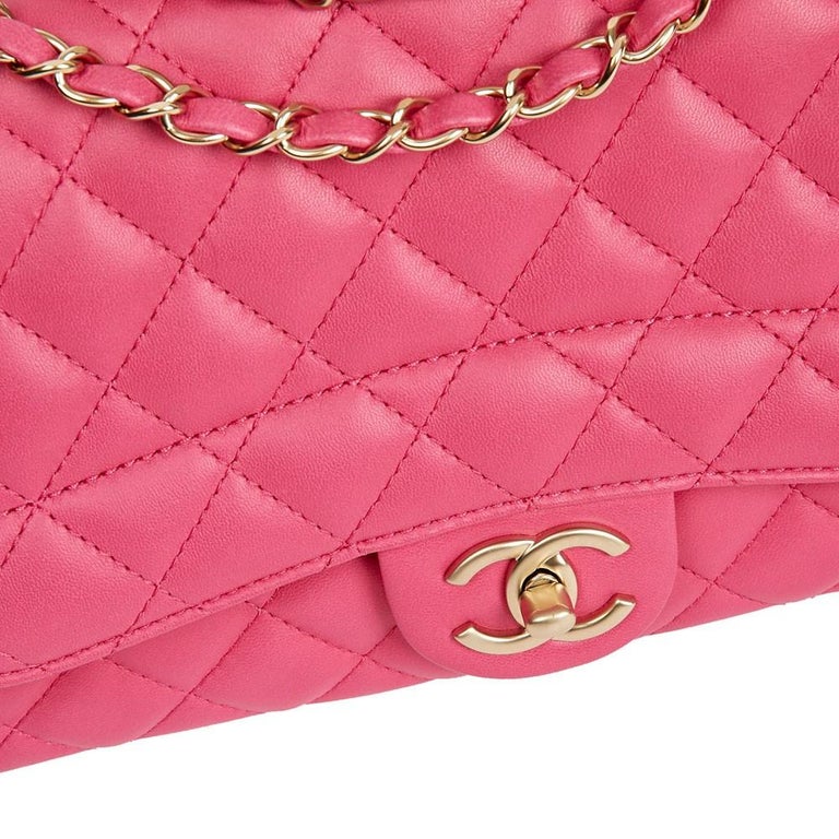 Chanel Timeless Quilted Pink Bag at 1stDibs | quilted pink purse ...