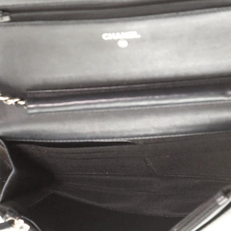 Chanel Timeless Wallet On Chain Caviar at 1stDibs