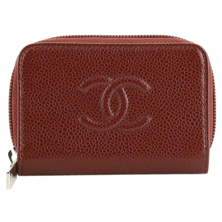 Chanel Timeless Zip Around Coin Purse Caviar at 1stDibs | chanel zip ...