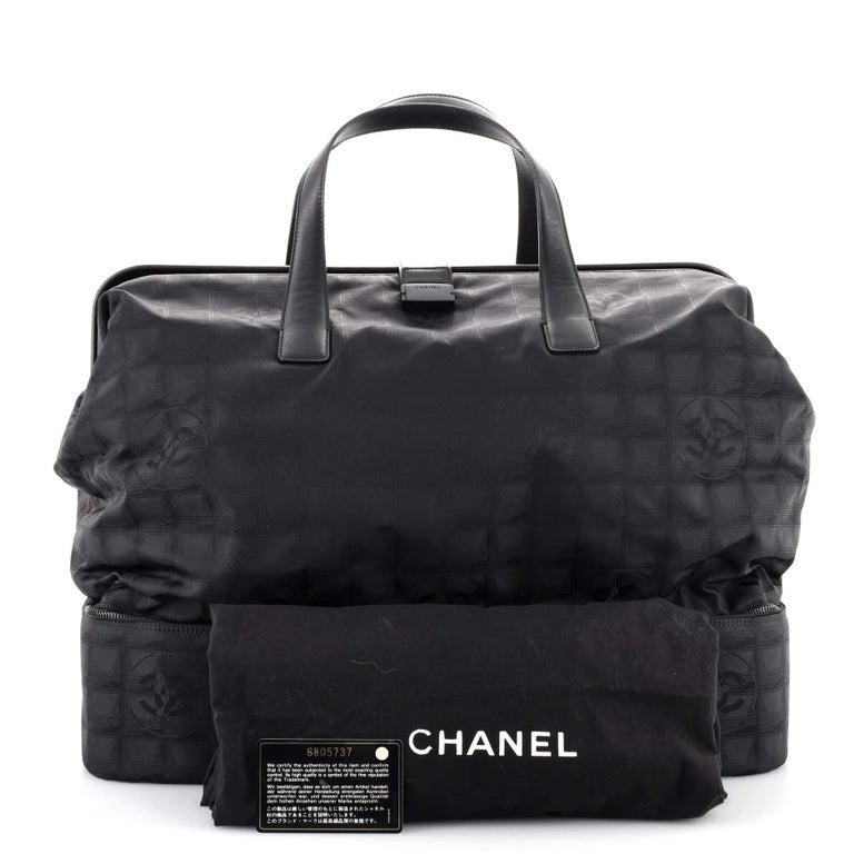 Chanel Travel Line Doctor Bag Nylon Large at 1stDibs