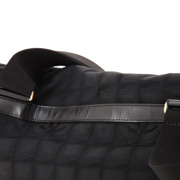 Chanel Travel Line Messenger Bag Nylon Large at 1stDibs