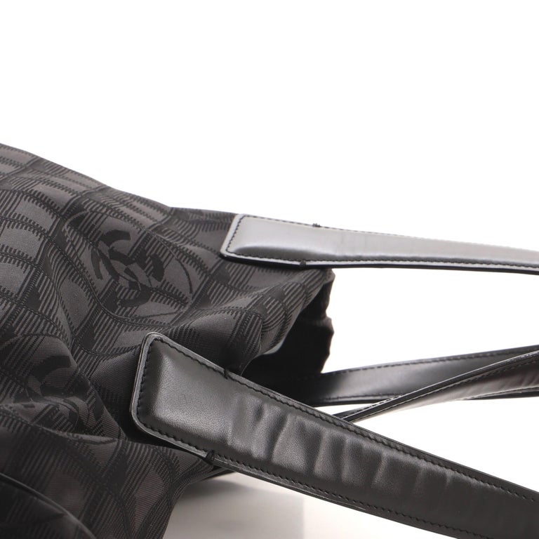 Chanel Travel Line Tote Nylon Medium For Sale at 1stDibs