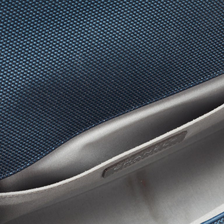 Chanel Tri Color Quilted Nylon Medium Boy Fluo Flap Bag For Sale at 1stDibs