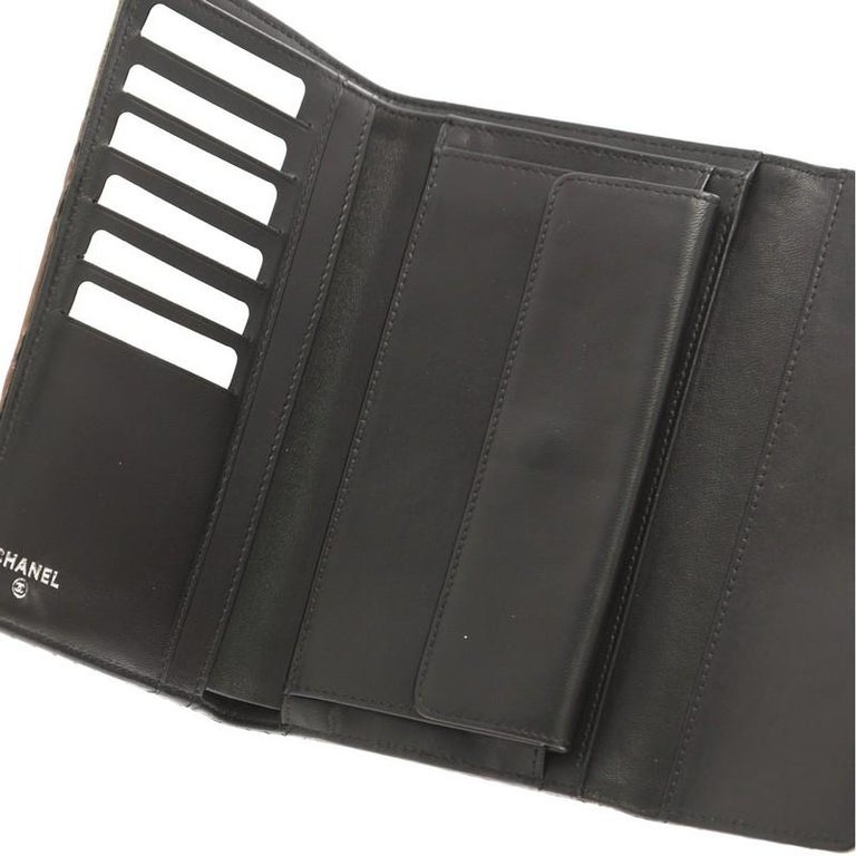 Chanel Trifold Wallet Python Medium at 1stDibs