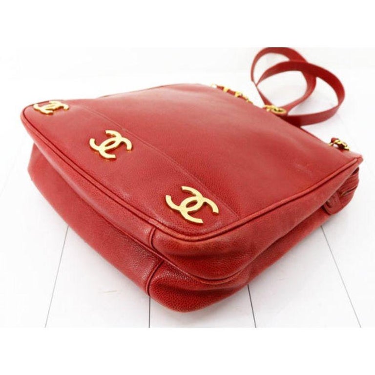 Chanel Triple Coco Chain shoulder bag features gold-tone hardware For ...