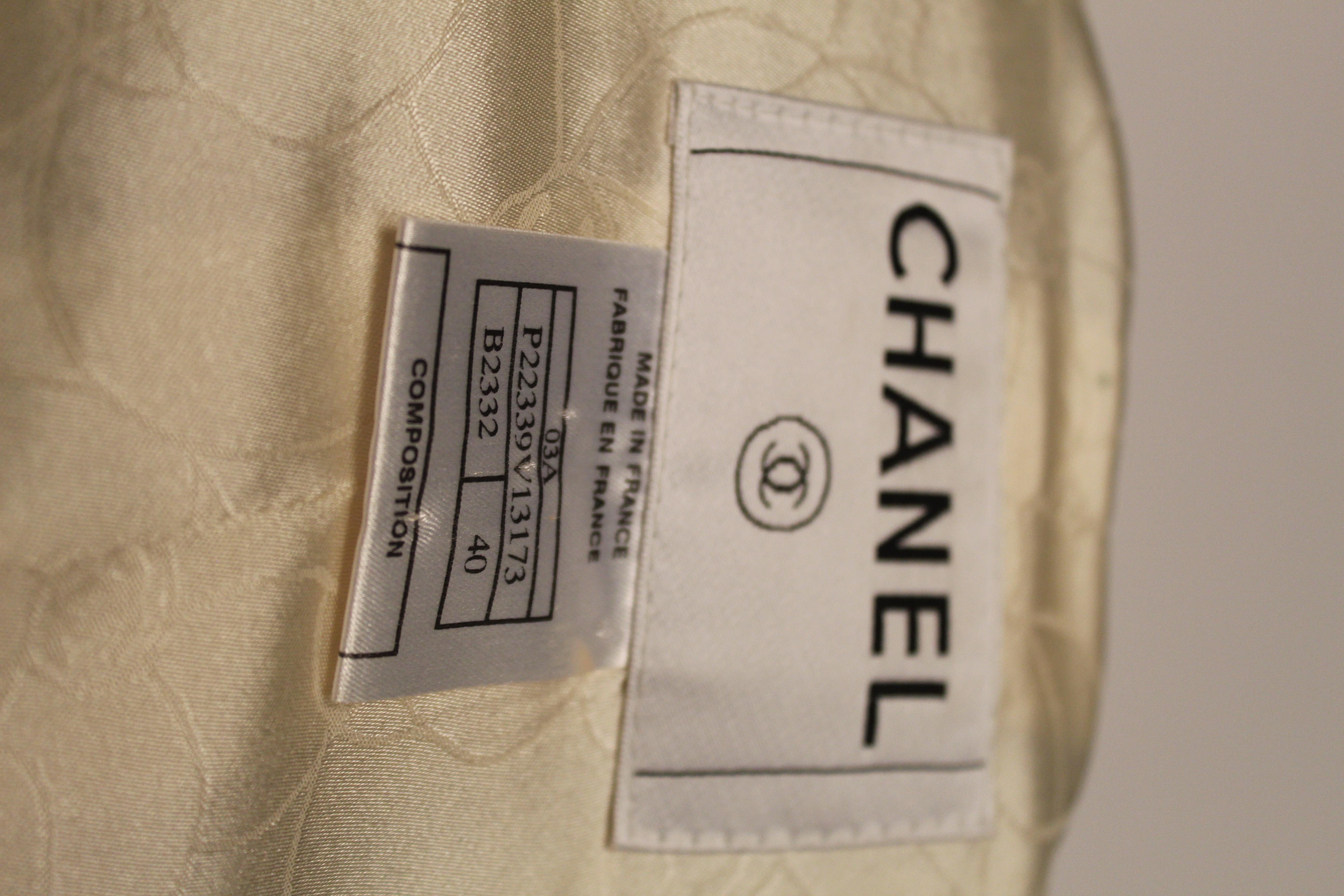 CHANEL Two Piece Suit For Sale at 1stDibs