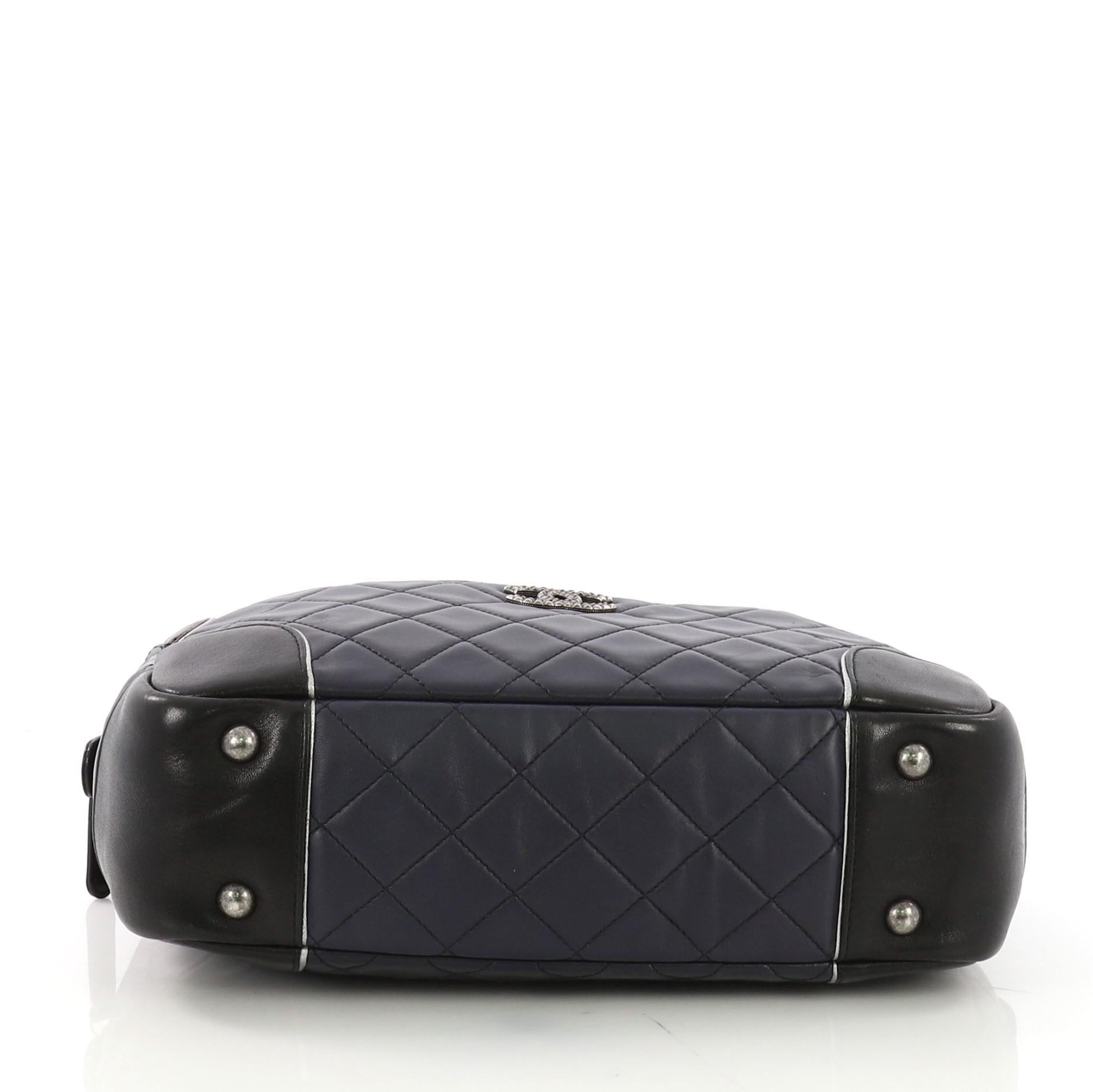 Chanel Two-Tone Camera Chain Bag Quilted Calfskin Medium at 1stDibs ...