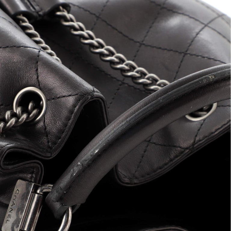 Chanel Urban Luxury Backpack Quilted Calfskin Large For Sale at 1stDibs