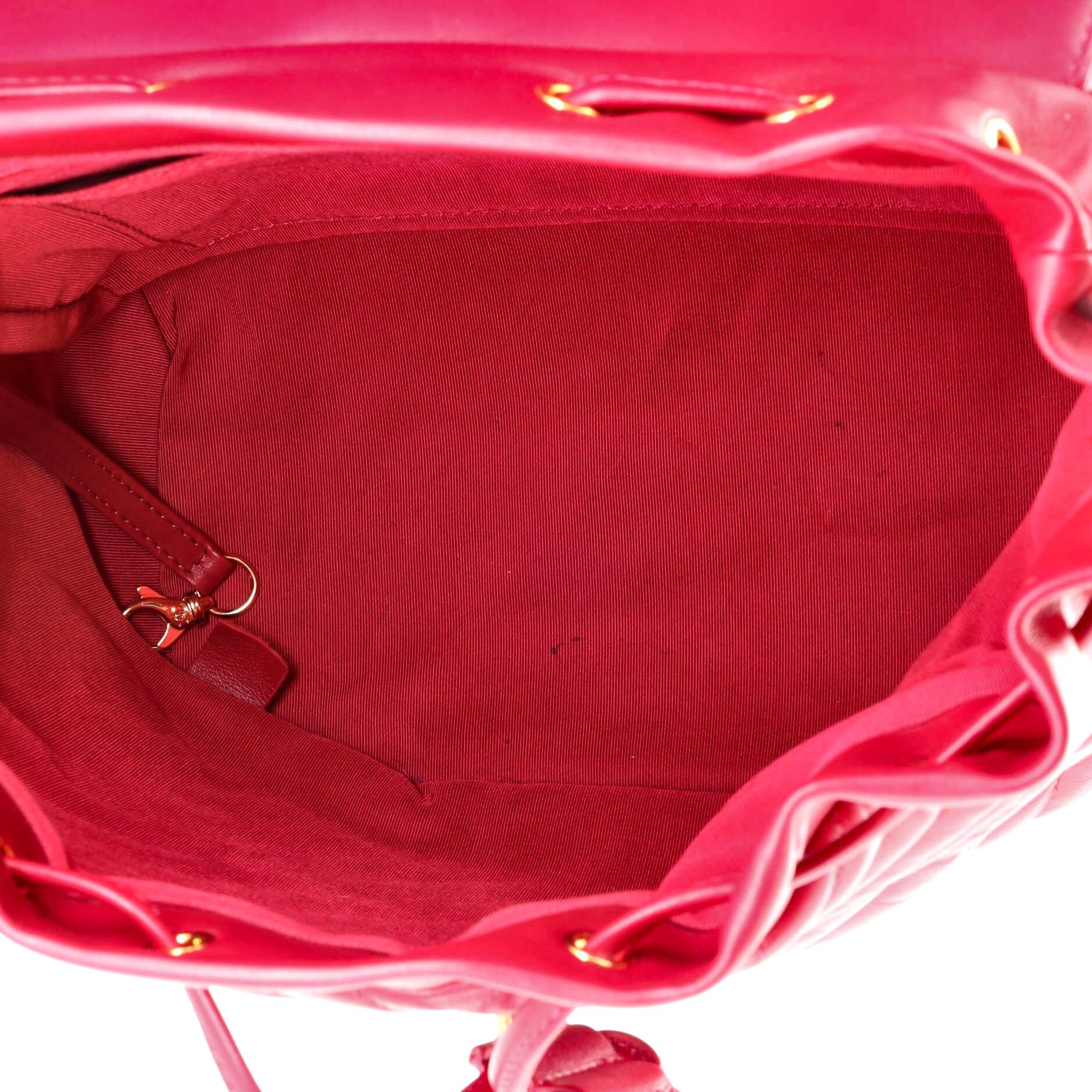 Chanel Urban Spirit Backpack Chevron Leather Large For Sale at 1stDibs