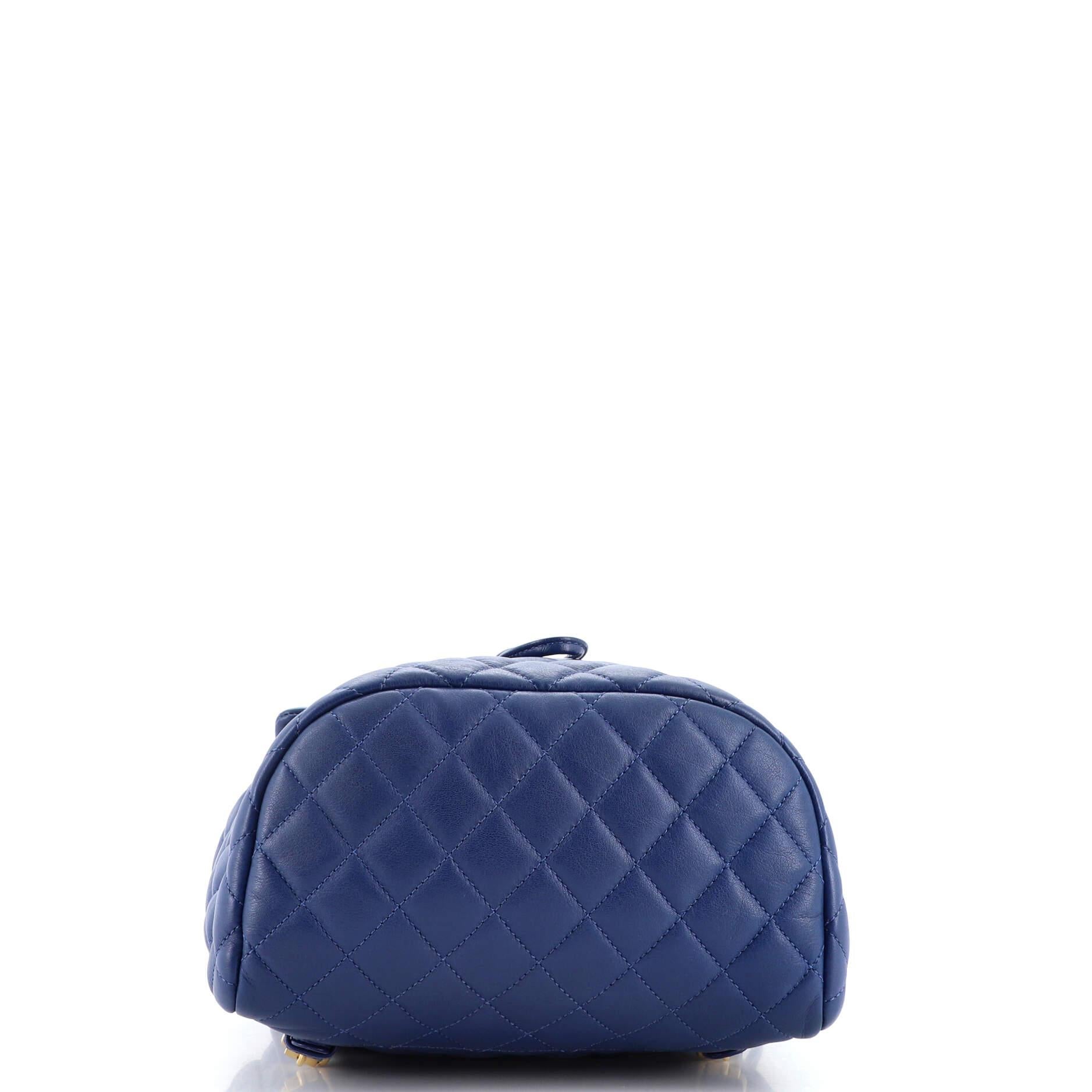 Chanel Urban Spirit Backpack Quilted Calfskin Small For Sale at 1stDibs
