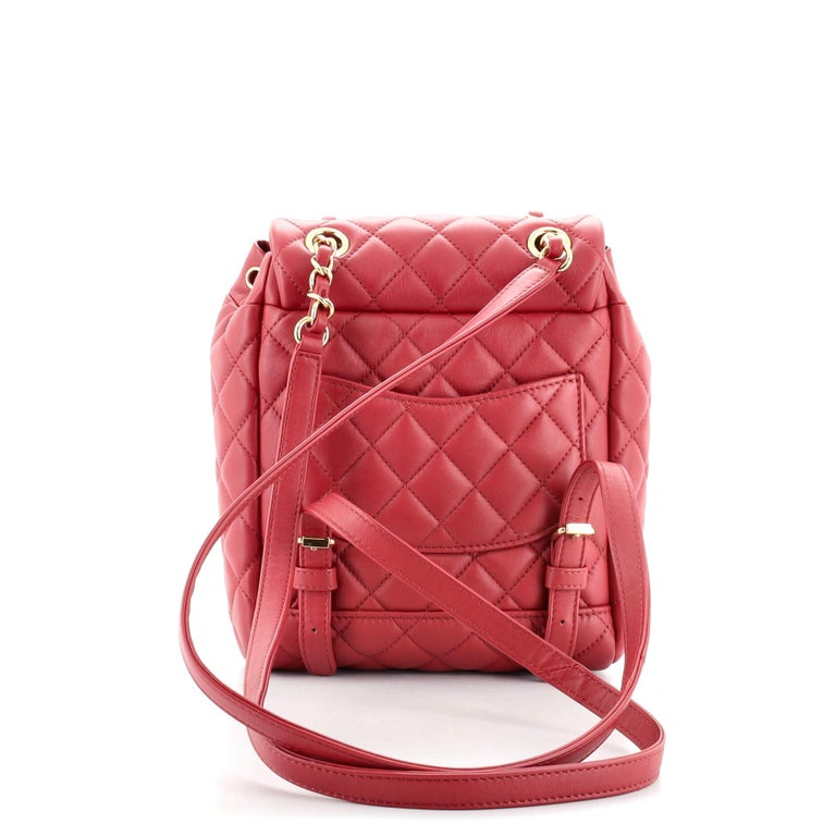 Chanel Urban Spirit Backpack Quilted Lambskin Mini at 1stDibs