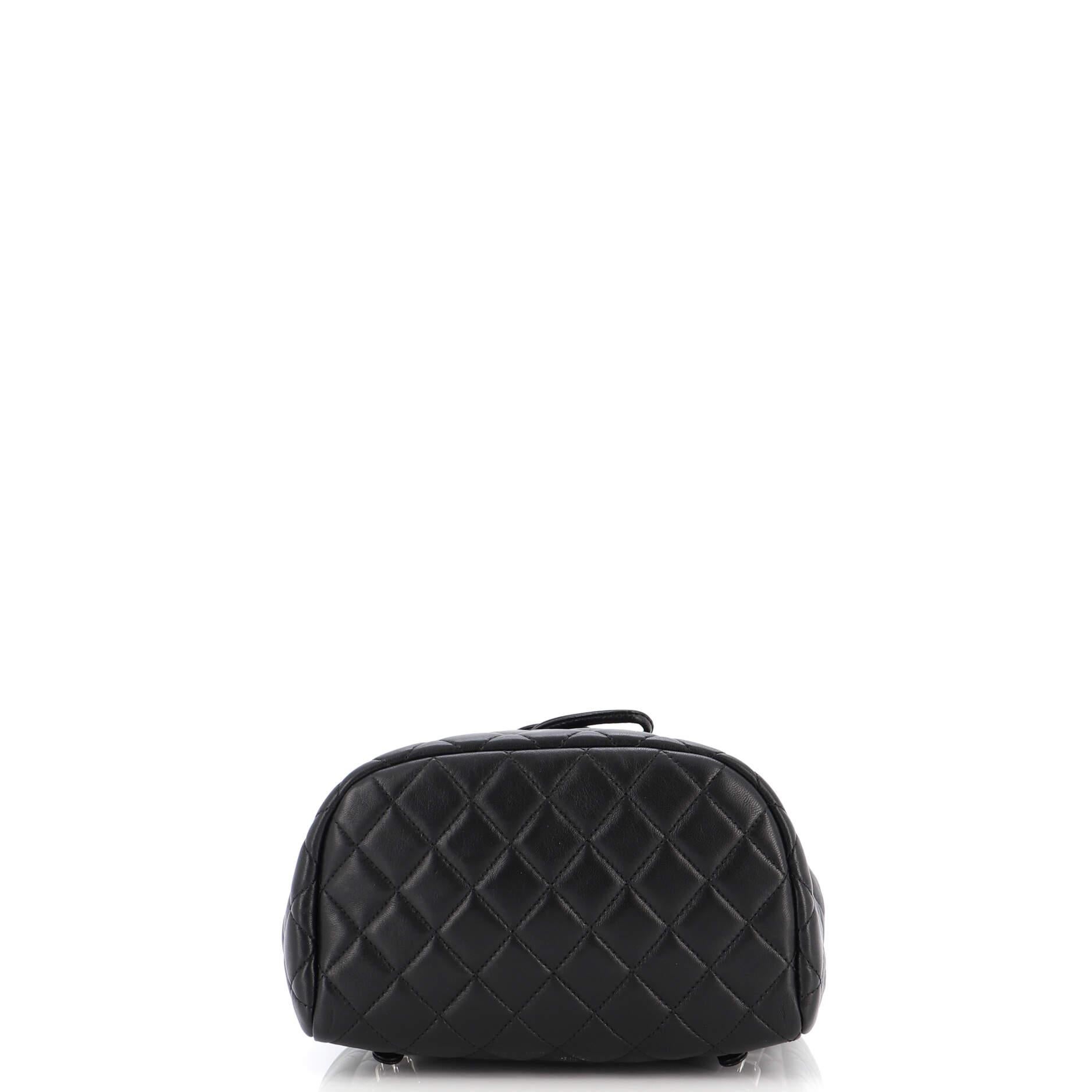 Chanel Urban Spirit Backpack Quilted Lambskin Small For Sale at 1stDibs