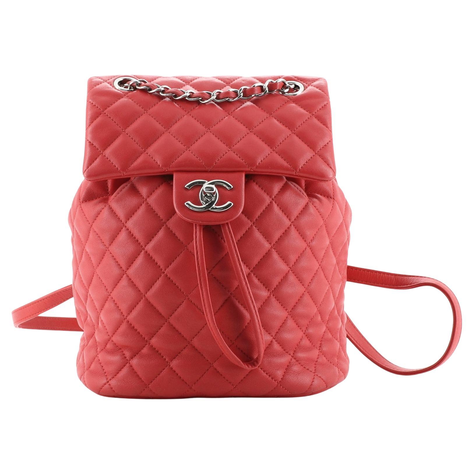 Chanel Urban Spirit Backpack Quilted Lambskin Mini at 1stDibs