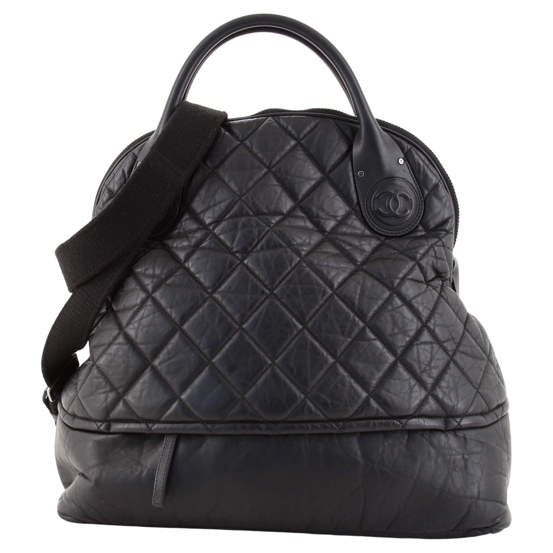 Chanel Vintage Supermodel Weekender Bag Caviar Large at 1stDibs ...
