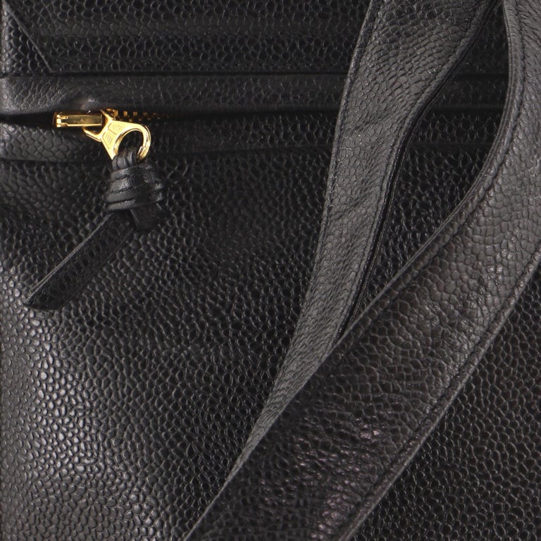 Chanel Vintage CC Pocket Backpack Caviar Small For Sale at 1stDibs