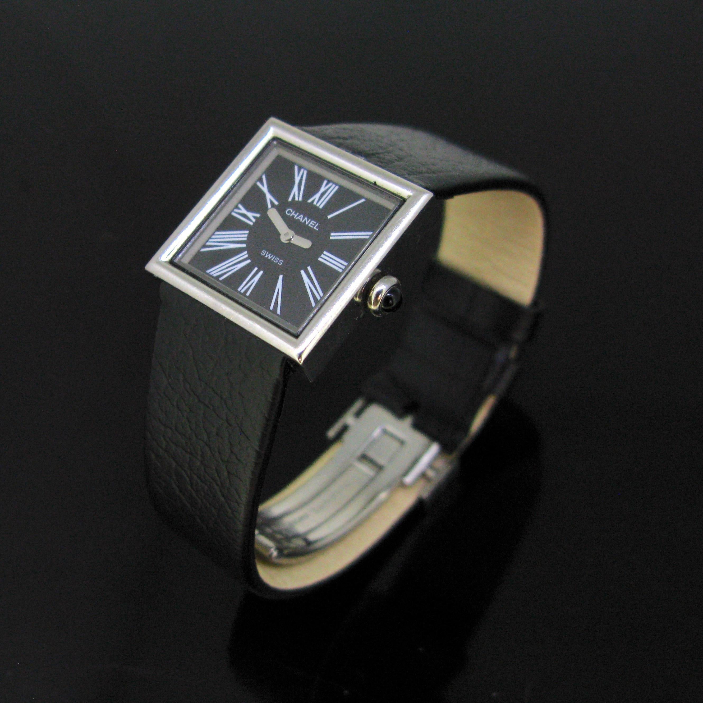 Chanel Vintage Watch "Acier Etanche" Wristwatch at 1stDibs | chanel ...