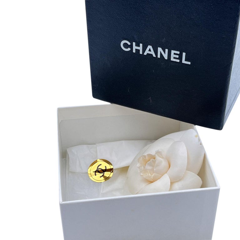 Chanel Vintage White Silk Flower Camelia Camellia Brooch Pin For Sale ...