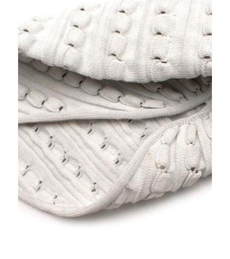 Chanel Waffle Knit Mini Dress For Sale at 1stDibs