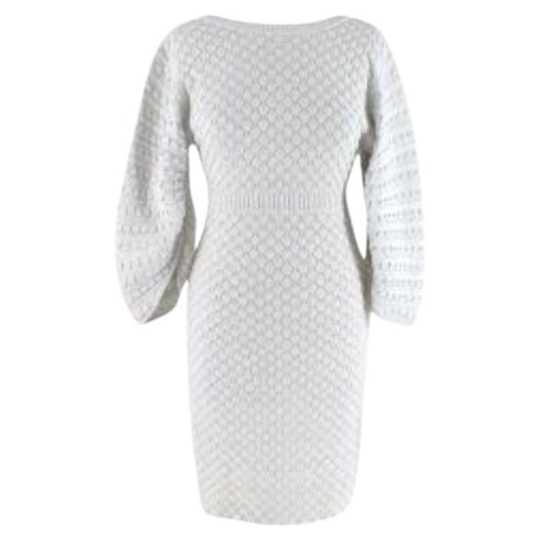 Chanel Waffle Knit Mini Dress For Sale at 1stDibs