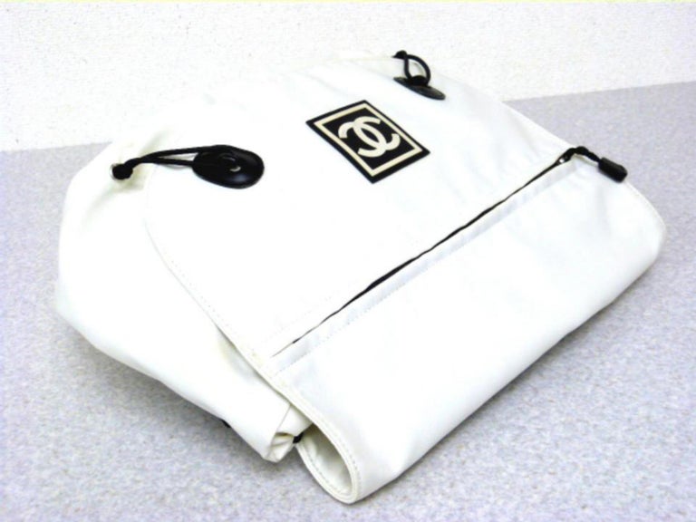 Chanel Waist Bag Sports Line Cc Fanny Pack 226173 Canvas Messenger Bag ...