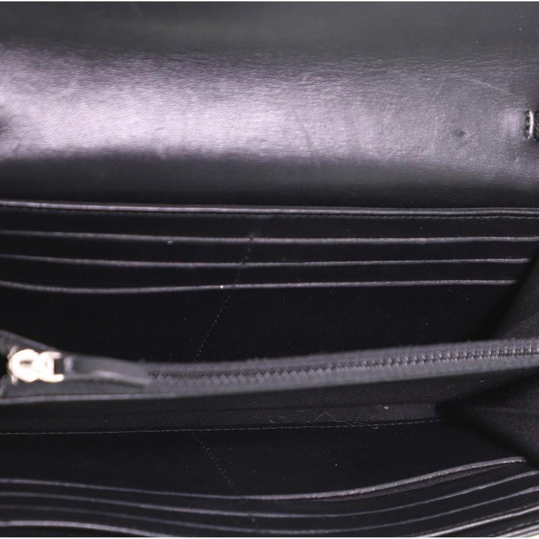 Chanel Wallet on Chain Iridescent Ombre Lizard East West at 1stDibs